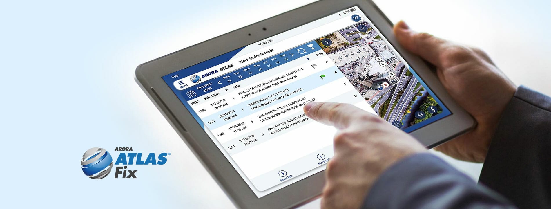 Mobile work order solution for Maximo | Arora ATLAS Fix